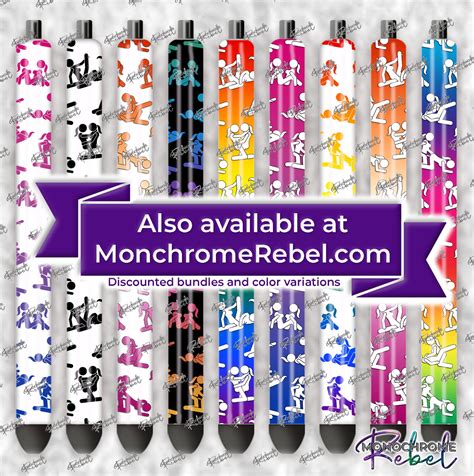 Loving Ladies Sex Stick Figures Pastel Rainbow On Black Seamless Pen