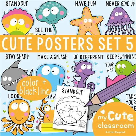 Cute Classroom Posters Set Classroom Posters Classroom Early My Xxx Hot Girl