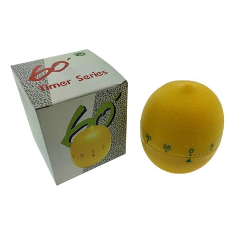 Timer Plastic Machine 60 Minutes Alarm Clock Kitch Grandado