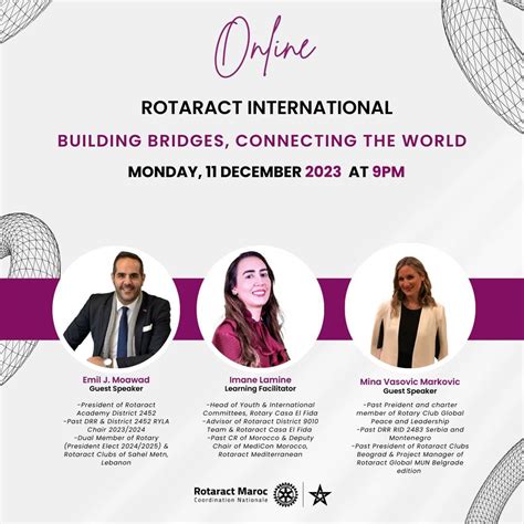 Imane Lamine On Linkedin Rotaract Leadershipdevelopment Rotaryinternational Youthempowerment