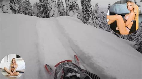 Snowmobiling Crazy Deep Snow Eporner