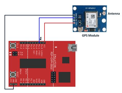 makerobot education gps module interfacing with msp exp430g2 ti launchpad