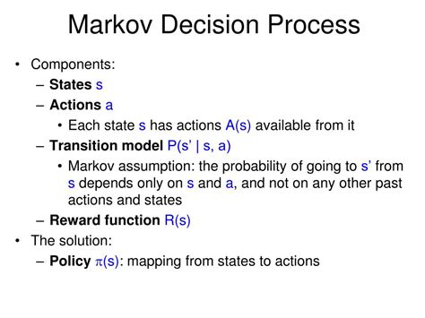 Ppt Markov Decision Process Powerpoint Presentation Free Download Id 2265548