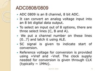 Adc Interfacing PPT