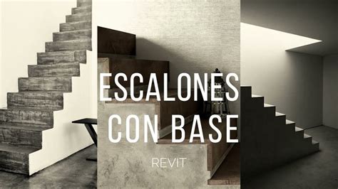 Como Hacer Escalones Con Base Revit Youtube