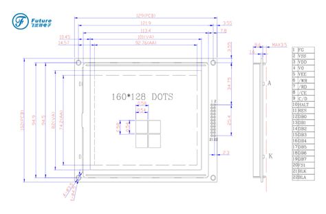 Monochrome LCD Display COB PCB Fog Cog Module LCD Display And LCD