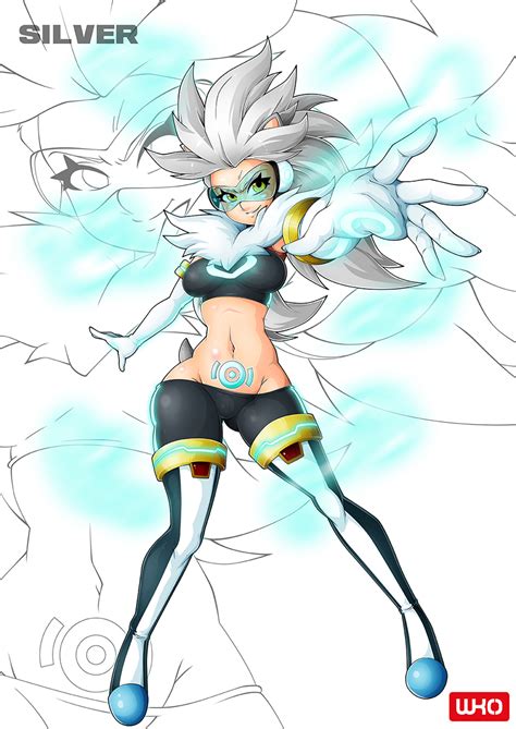Silver The Hedgehog By Witchking Hentai Foundry