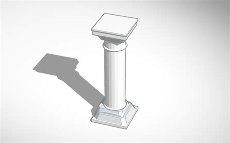 3d Design Greek Columns V1 Doric Tinkercad