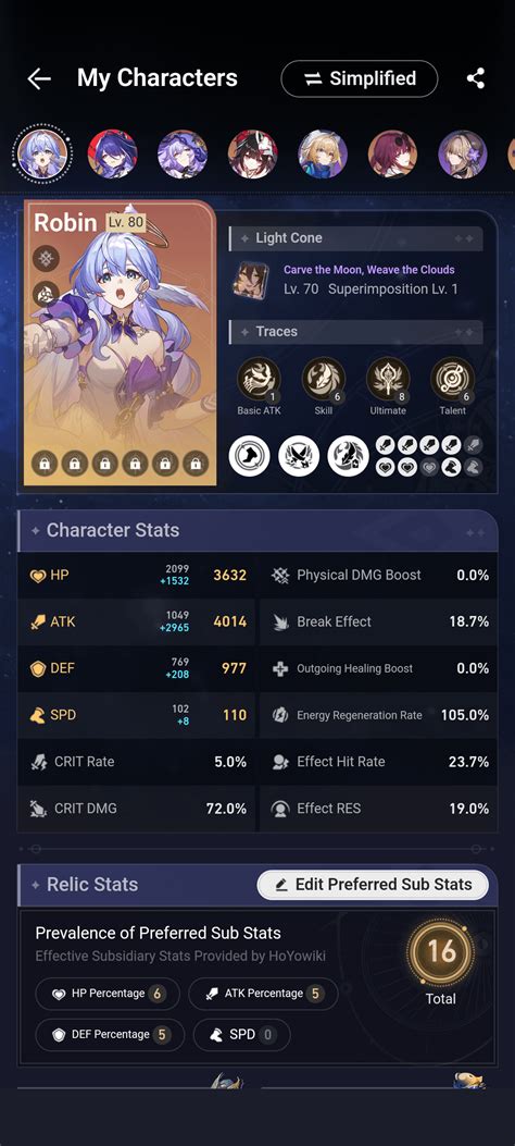 Robin Build R Robinstarrailbuilds