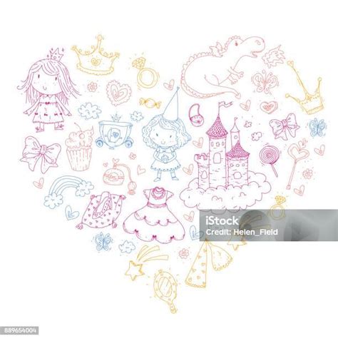 유니콘 드래곤 소녀 벽지 아기 샤워 초대장 유치원 유치원 보육 생일 학교 파티 귀여운 공주 아이콘 설정 2 3 살에 대한 스톡 벡터 아트 및 기타 이미지 Istock