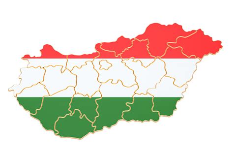 헝가리 3d 렌더링에 고립 된 흰색 배경 지도 0명에 대한 스톡 사진 및 기타 이미지 0명 3차원 형태 개념 Istock
