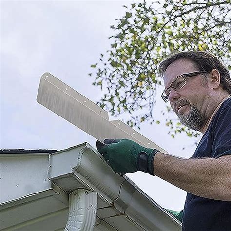 Roof Rain Diverter For Gutter Overflow Protection