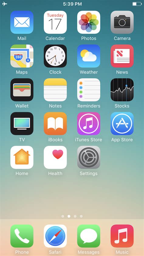 iphone 5s home screen macrumors forums