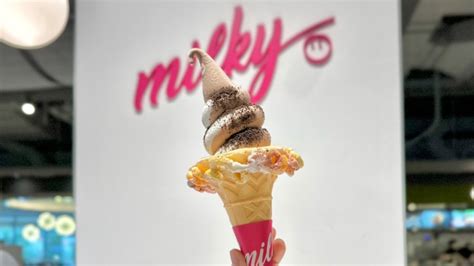 다산 현대프리미엄아울렛 디저트 맛집 우유 풍미진한 아이스크림 밀키 네이버 블로그