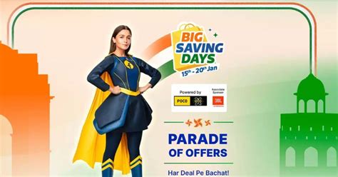 Flipkart Big Saving Days Sale Sale Dates Jan 15 20 Best Deals And