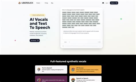 Uberduck V1 Ai Tool For Text To Speech