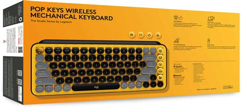 Logitech POP KEYS Wireless Mechanical Keyboard With Customizable Emoji Keys At Mighty Ape NZ