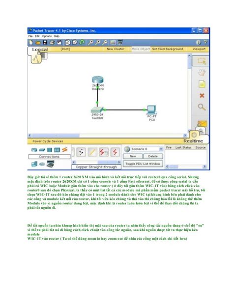 Cisco Packet Tracer Router Configuration Neurotito