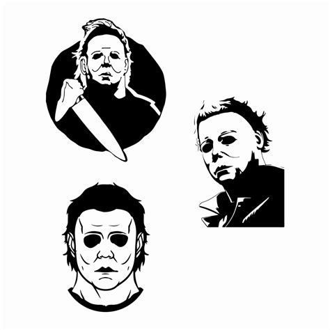 Free Michael Myers Clipart Black And White Download Free Michael Myers