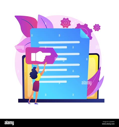 Vision And Scope Document Abstract Concept Vector Illustration Vision Statement Scope Document