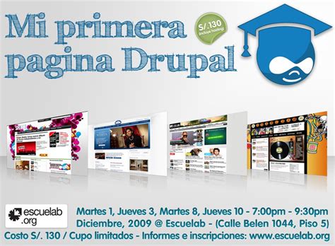 Taller Mi Primera Pagina Drupal Drupal Groups