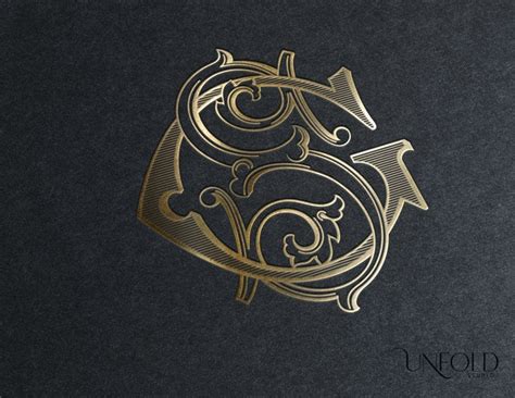 Gs Or Sg Name Initials Classic Monograms Wedding Monogram Etsy