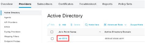 enabling services personas and passiveid on identity services engine