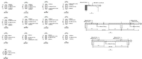 Column And Beam Details In Autocad Dwg File Cadbull