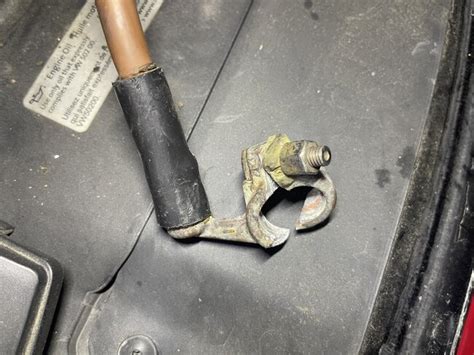 Negative Battery Cable Hot Car Not Starting