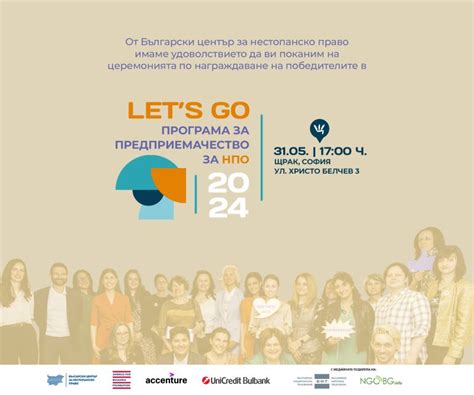 😎 Настъпи и кулминацията на нашата програма по предприемачество за НПО … Bulgarian Center For