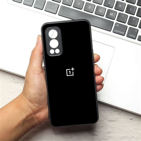 Black Metal Back Case For Oneplus Nord 2 The Hatke
