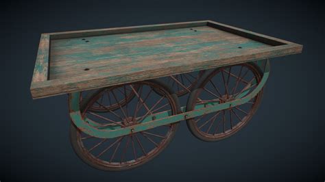 Hath Gaadi Thela 3d Model By Yushakola [713c3dd] Sketchfab