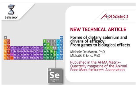 Forms Of Dietary Selenium And Drivers Of Efficacy From Genes To