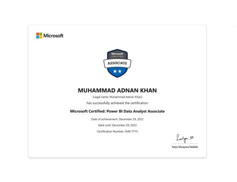 Powerbi Pl300 Certified Adnan K