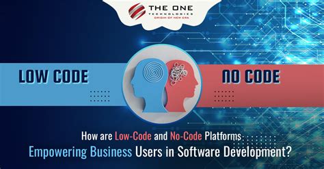 How Are Low Code And No Code Platforms Empowering Business Users In Software Development