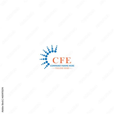 Cfe Letter Logo Design In 3 Style Cfe Polygon Circle Triangle Hexagon Flat And Simple Style