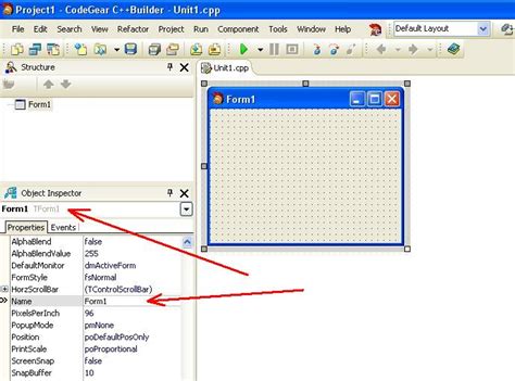 C C Builder An Example Of Creating And Calling A New Form From