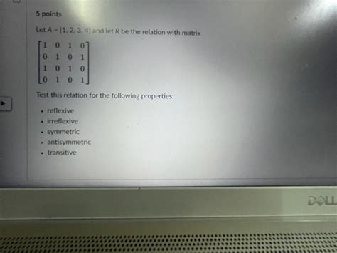 Solved Let A 1 2 3 4 And Let R Be The Relation Chegg Com