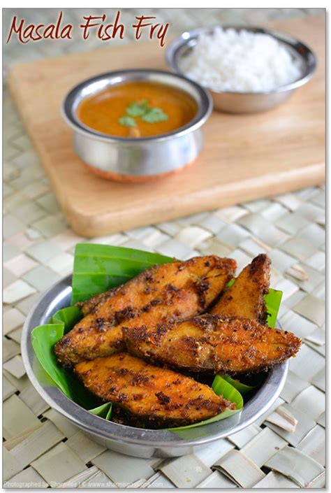 Masala Fish Fry Recipe Sharmis Passions