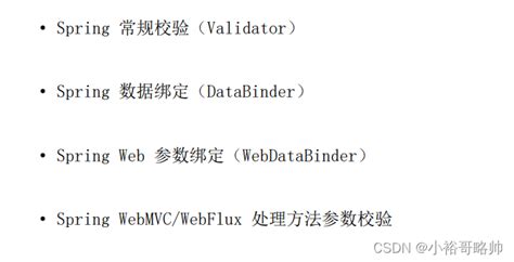 IOC课程整理 Spring校验