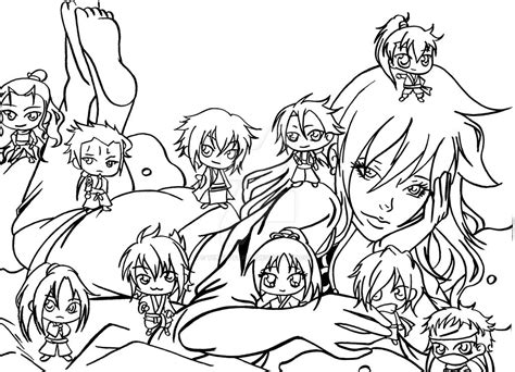 ~the Chibi World Of Aliya~ Line By Tenshi Faron On Deviantart