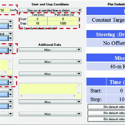Setting The Simulation Parameters Download Scientific Diagram
