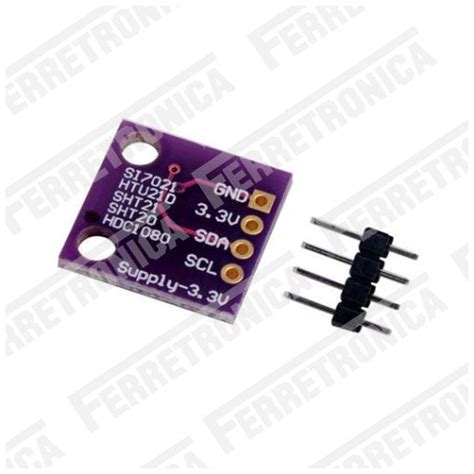 Sensor De Humedad Y Temperatura Hdc1080 Gy 213v