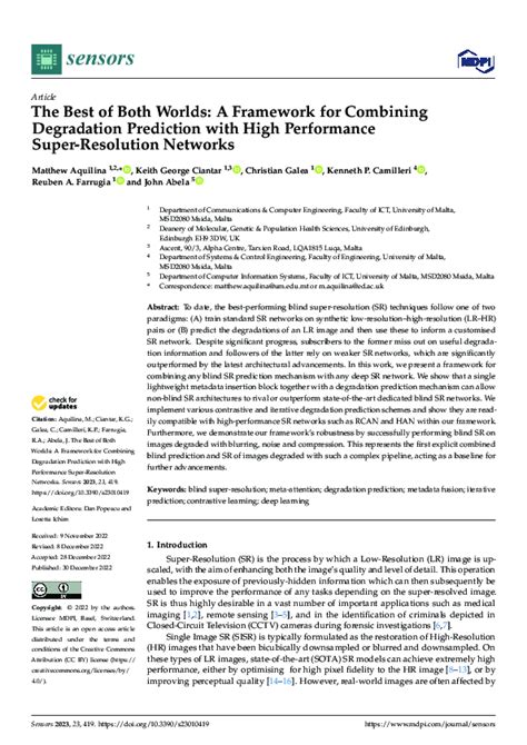 Pdf The Best Of Both Worlds A Framework For Combining Degradation