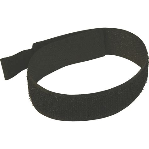 Hook Loop Cable Tie Mm Black Toolstation