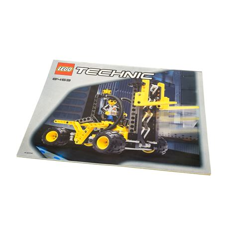 X Lego Technic Bauanleitung A F R Set Construction Forklift Truck