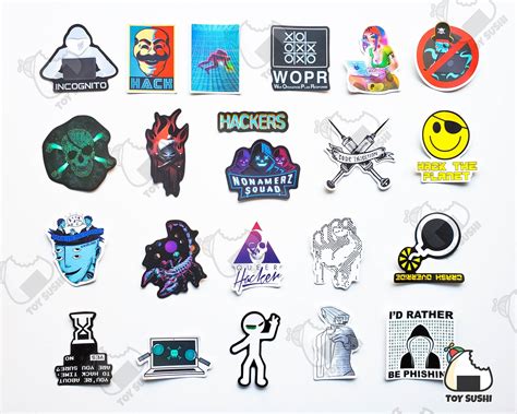 72 Pcs Hacker Sticker Pack Programmer Computers Software Engineer Hack