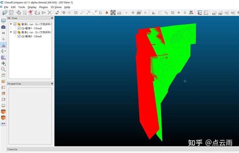 Cloudcompare之点云配准 知乎