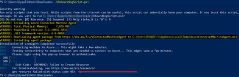 Ama Agent Installation Via Azure Arc And Data Collection Rule In