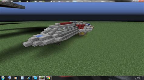Star Trek Lorimar Class Runabout Zeppelin Mod Compatible Minecraft Map